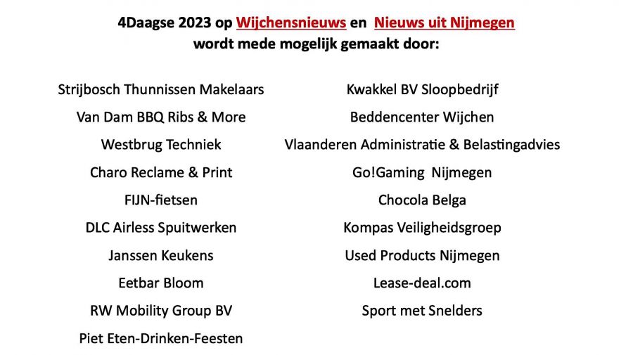 4Daagse 2023: De Barometer na dag 2 | Nieuws uit Nijmegen